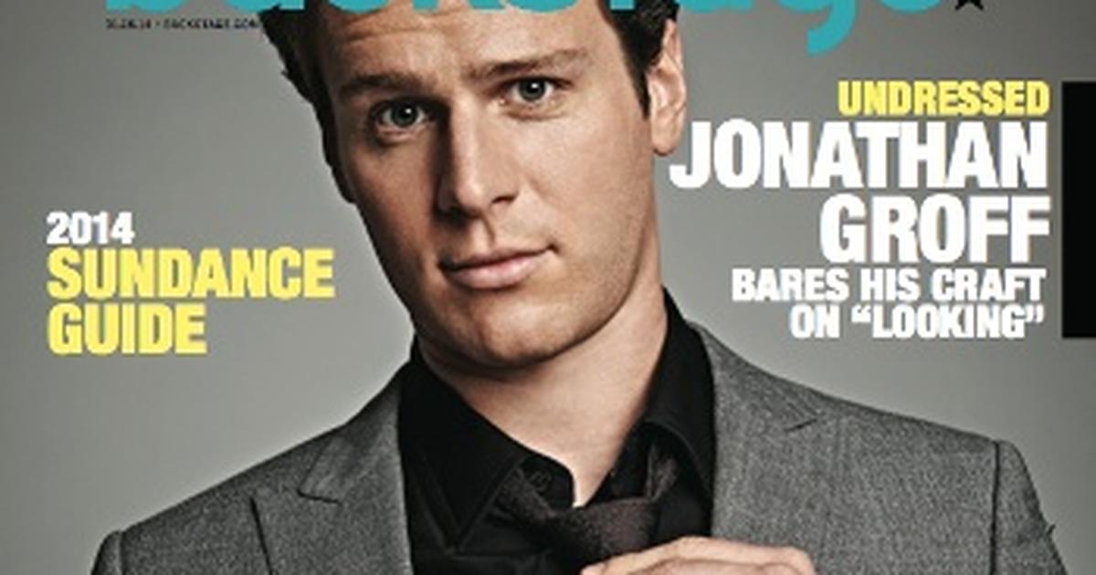 Jonathan Groff On the Cover of Backstage This Week!