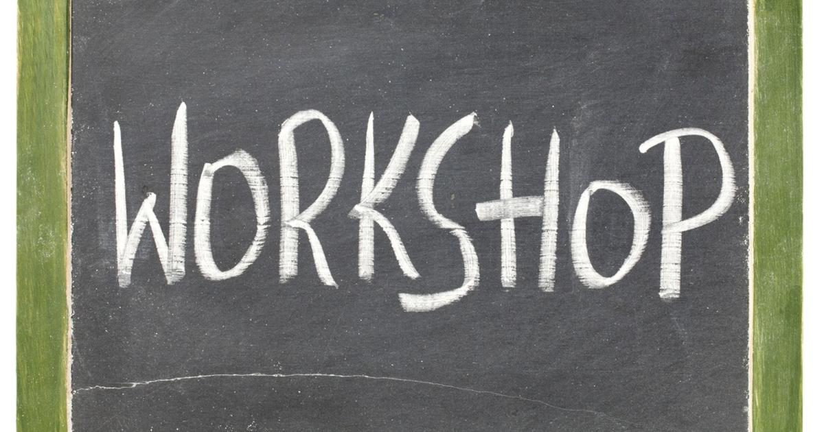 4 of This Week’s Great Workshop Listings!