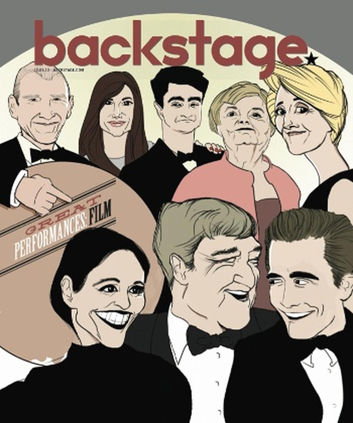 Great Film Performances of 2013 On the Cover of Backstage This Week!