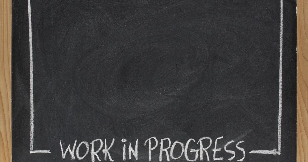 Why Acting Is Not a Work-In-Progress