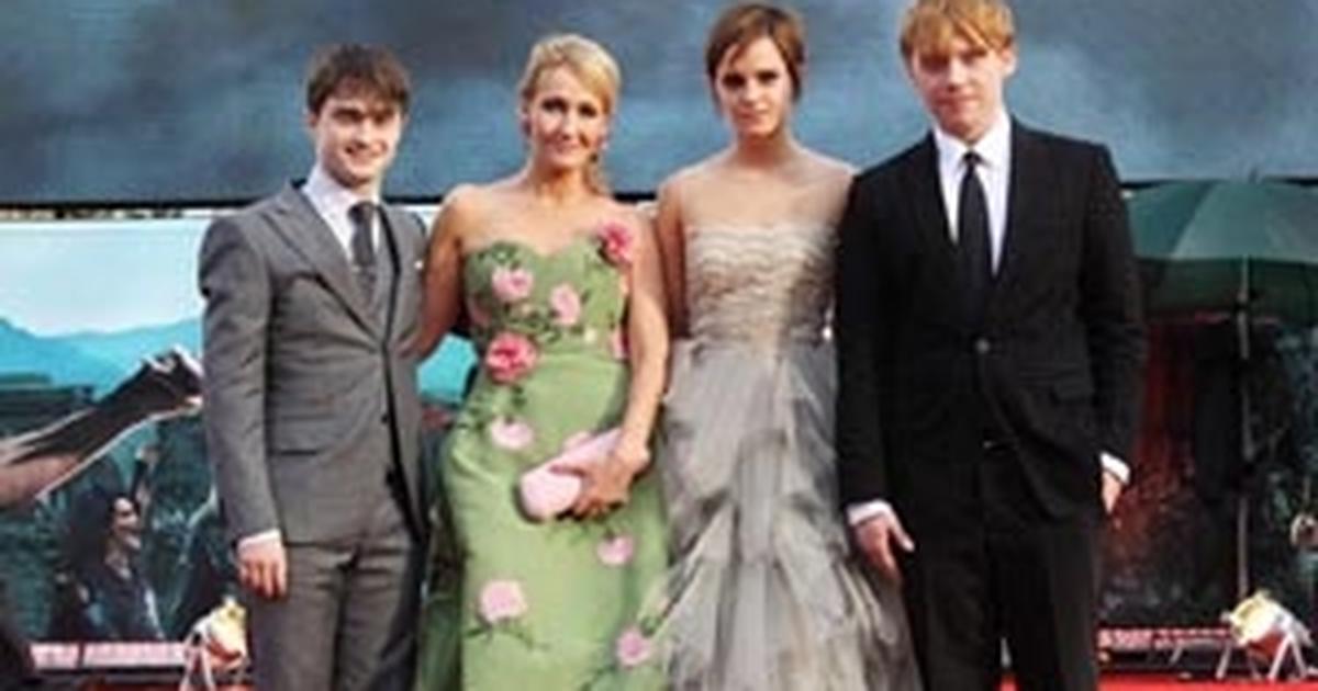 J.K. Rowling, Emma Watson in Tears at Harry Potter Premiere