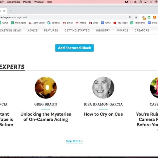 6 Tips to Get the Most From Your Backstage Profile