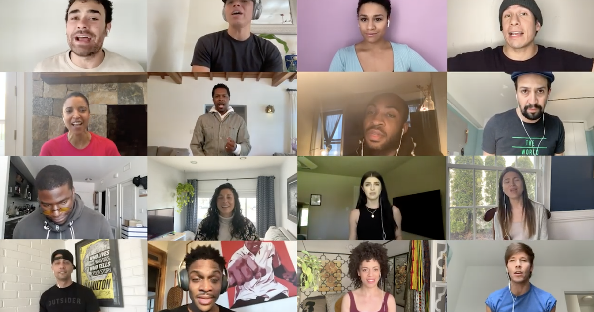 Watch the Original Cast of ‘Hamilton’ Sing the Musical’s Title Song—on Zoom