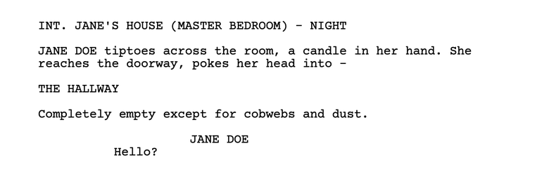 How To Format A Script with Examples Backstage How To Format A Script with Examples Backstage