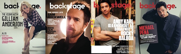 Backstage’s 51 Cover Stories of 2014